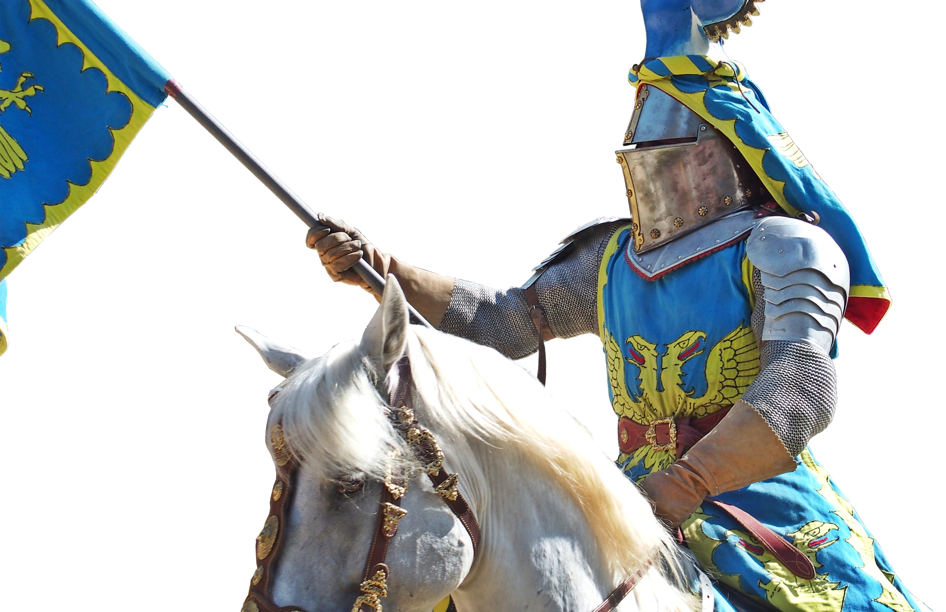 Der tapfere Ritter und der wilde Drache © Momentmal:pixabay knight ...