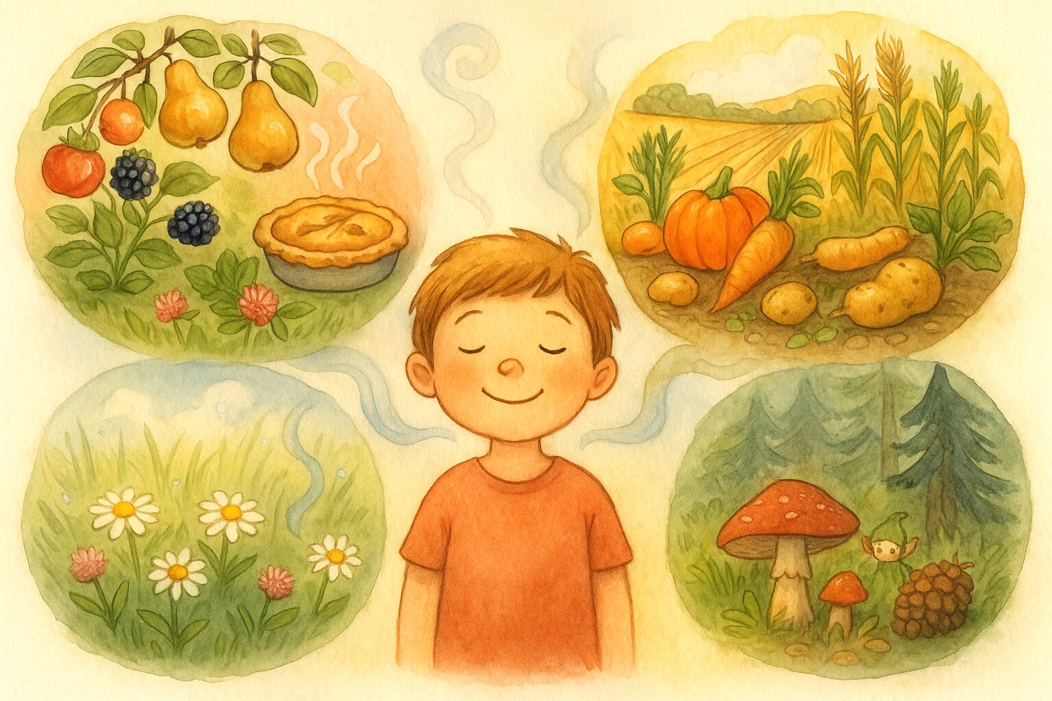Der Herbst riecht gut – Herbstdüfte für Kinder entdecken
