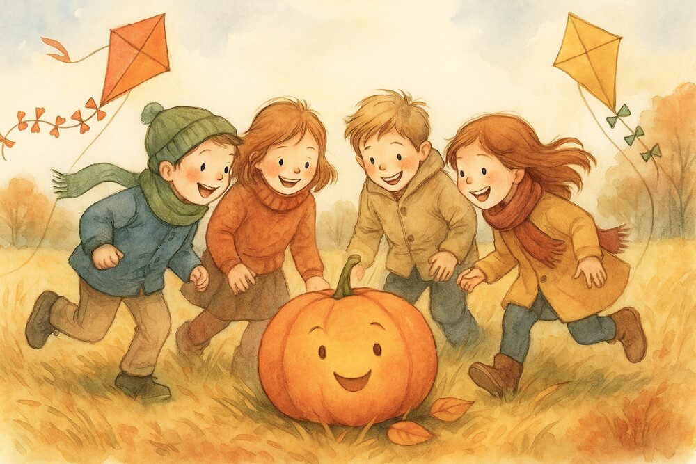 Kurbis Geschichte Kinder