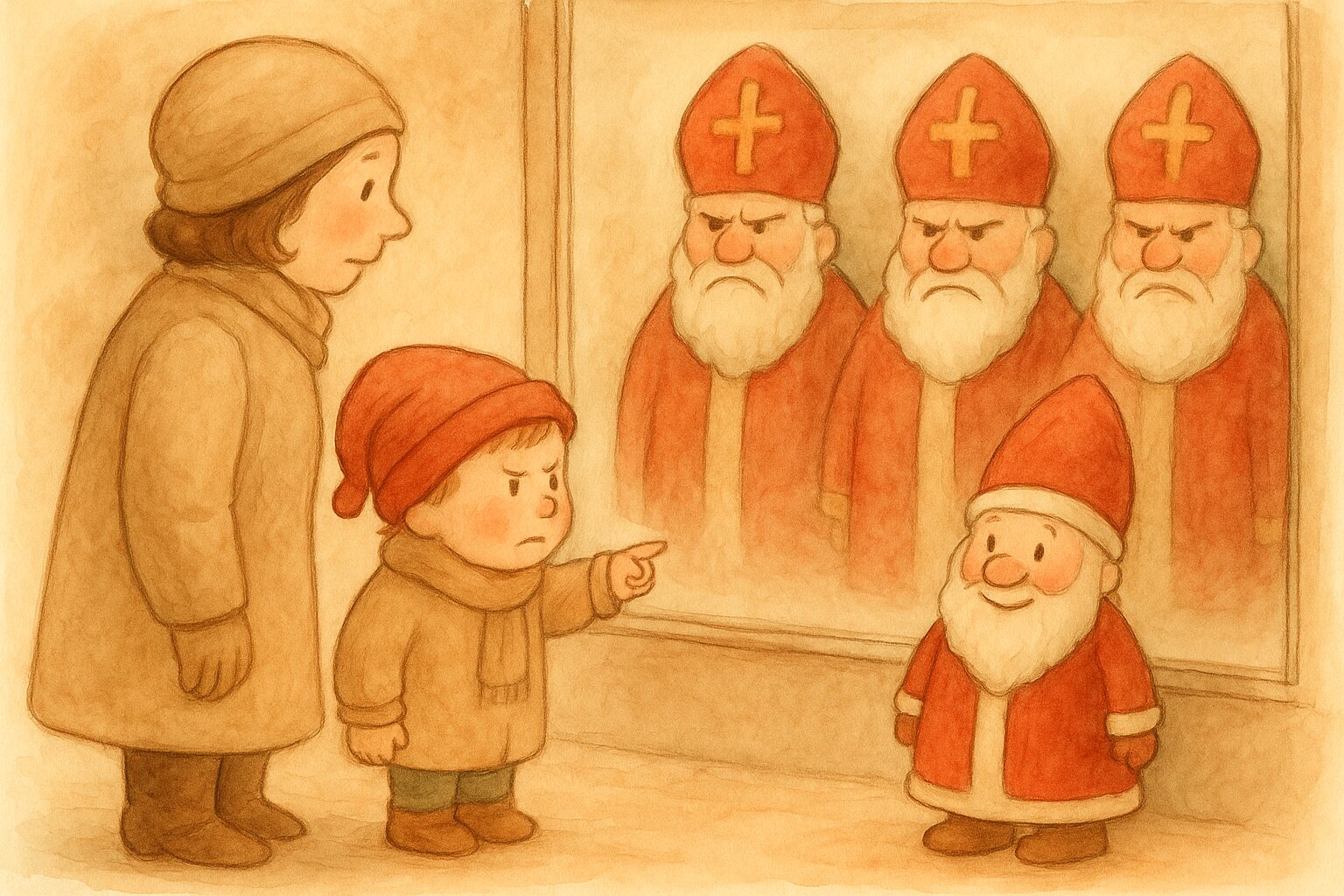 Ein Nikolaus muss fröhlich sein – Fröhliche Nikolausgeschichte für Kinder