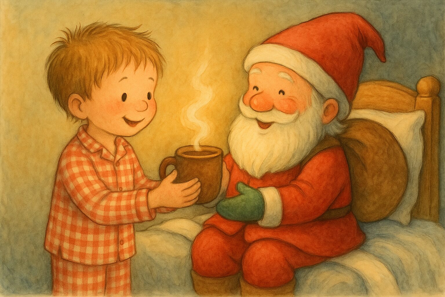 Als der Nikolaus Anton besuchte – Fröhliche Nikolausgeschichte für Kinder